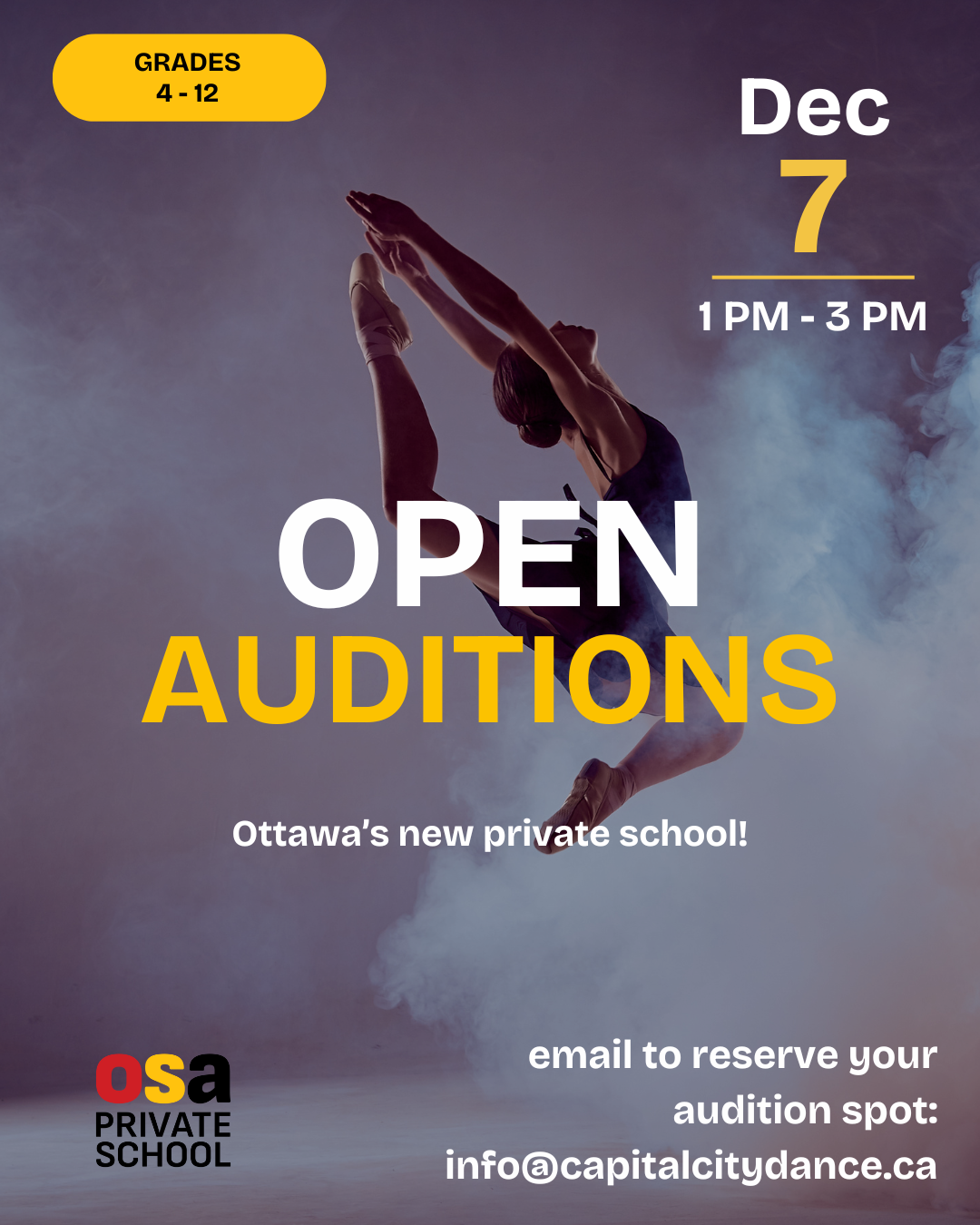 Capital City Dance | Contemporary Dance Studio in Ottawa