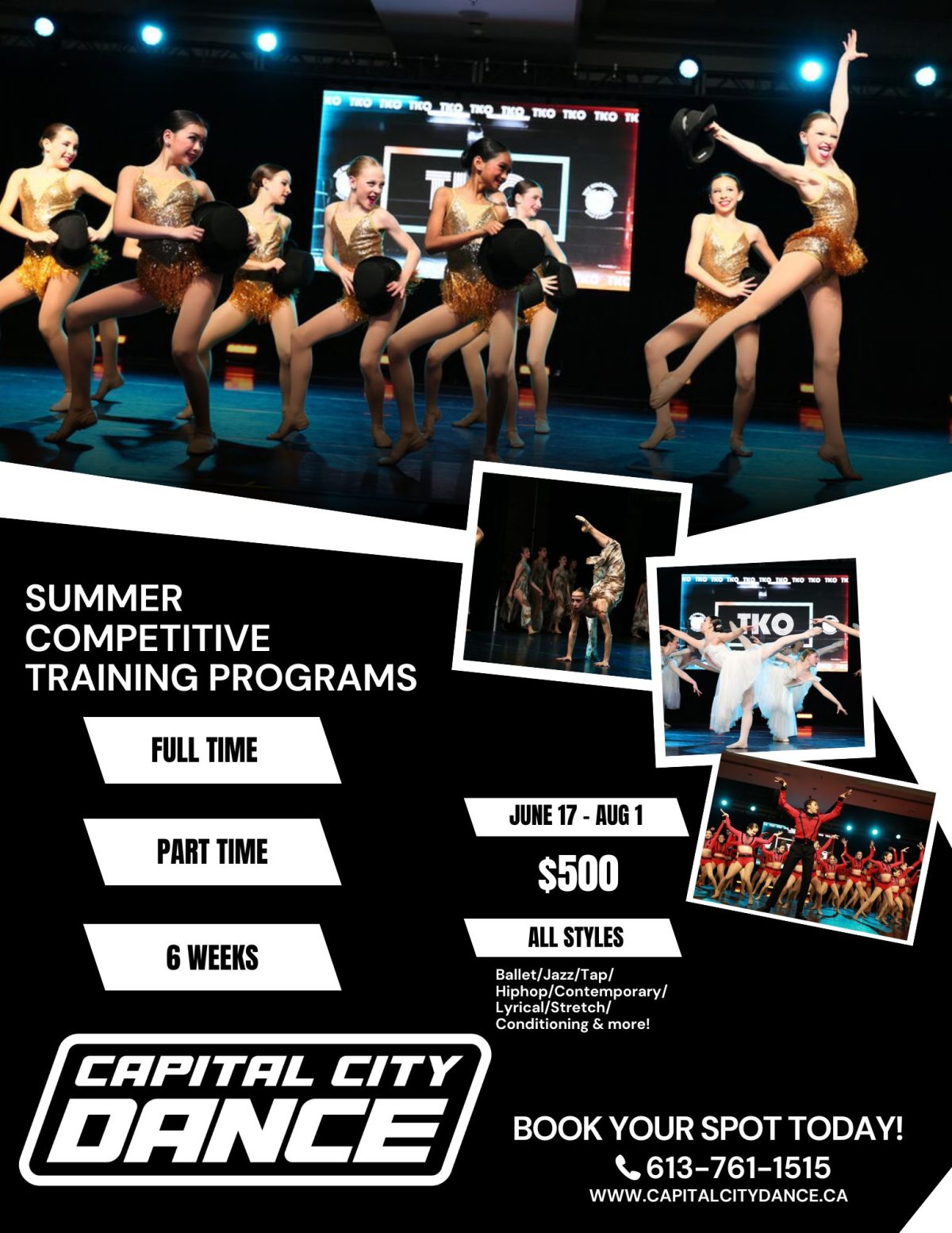 Summer Dance Programs - Capital City Dance